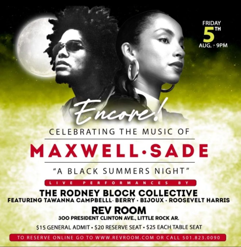 THE RODNEY BLOCK COLLECTIVE : Celebrating the Music of Maxwell and Sade ...