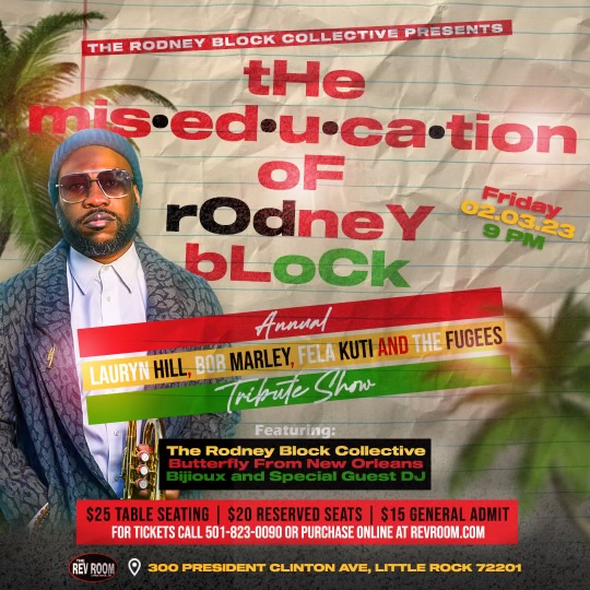 THE RODNEY BLOCK COLLECTIVE - Rev Room