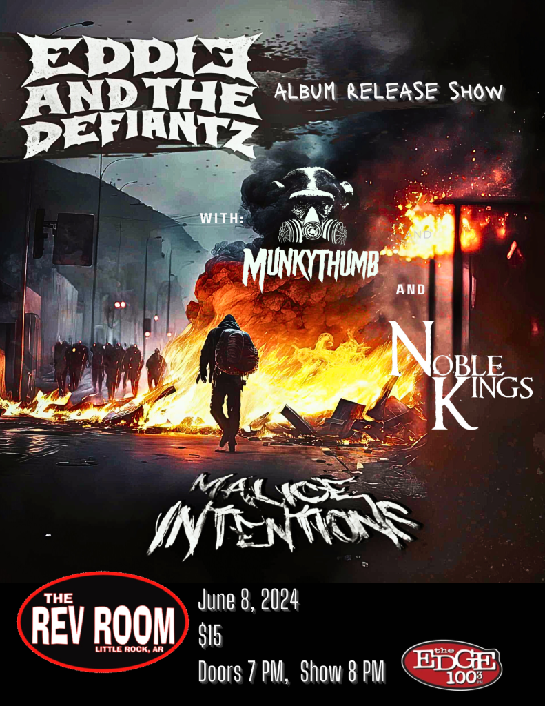 EDDIE & THE DEFIANTZ ALBUM RELEASE SHOW - Rev Room