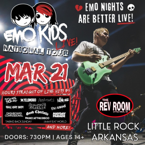 EMO KIDS - A LIVE BAND TRIBUTE TO EMO - Rev Room