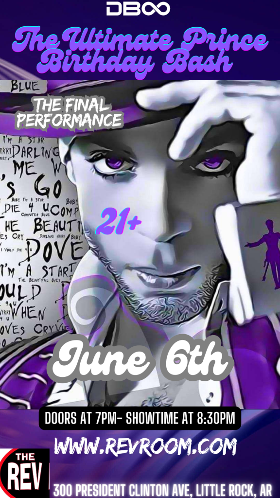 THE ULTIMATE PRINCE BIRTHDAY PARTY - Rev Room