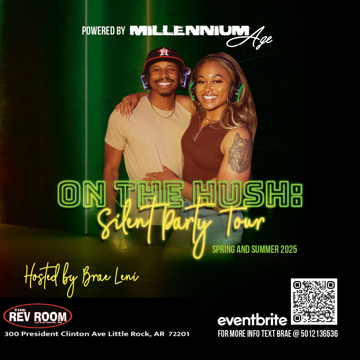 ON THE HUSH - SILENT PARTY - Rev Room